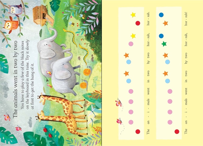 Nursery rhymes keyboard book - My Book Shop