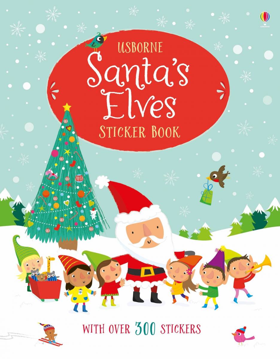 Santa's Elves Sticker Book - My Book Shop